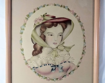 Victorian Lady Print | Etsy