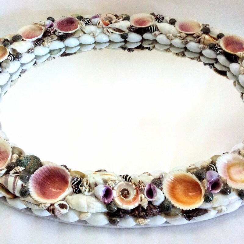 Seashell Mirror - Etsy