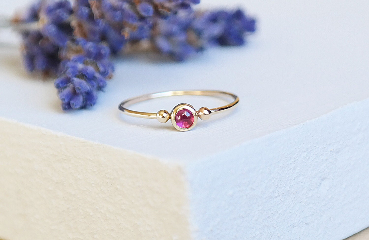 Gold Ruby Ring Ruby Birthstone Ring Dainty Thin Ring Ruby - Etsy