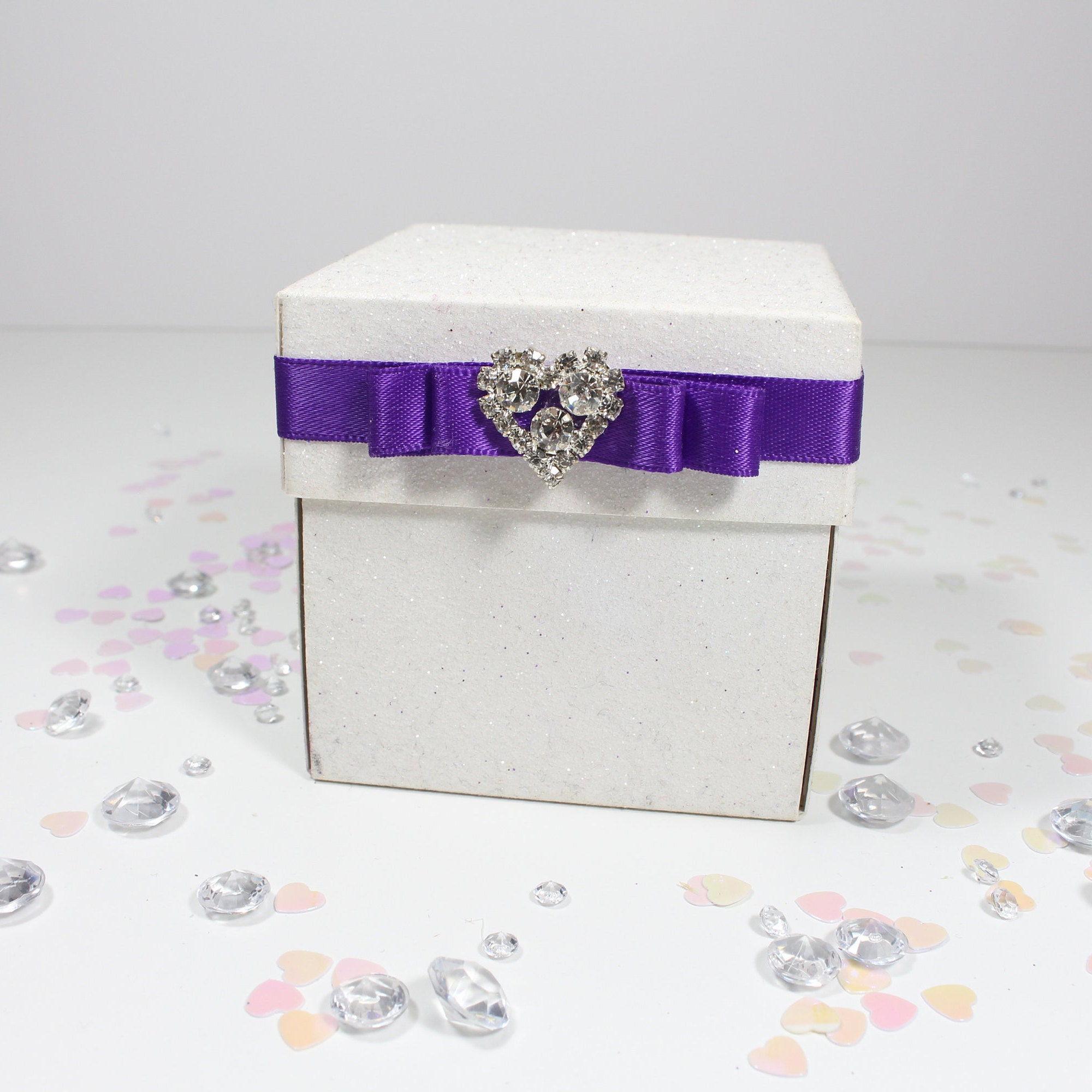 Confetti Exploding Box Wedding Invitation | Etsy UK