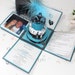 Masquerade Round Cake Exploding Box Wedding Invitation - Etsy