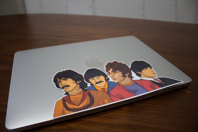 The Beatles Sticker Paul Mccartney Sticker / Waterproof - Etsy