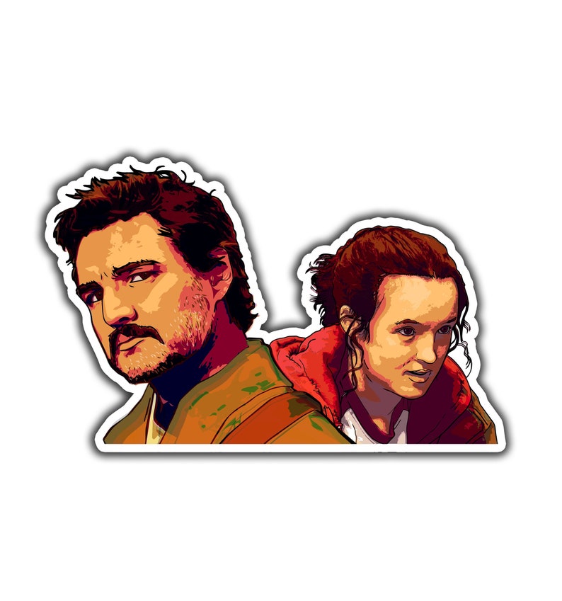 The Last of Us Sticker Pedro Pascal Sticker / Joel Ellie - Etsy Canada