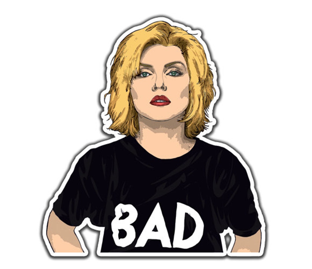 Blondie Sticker - Debbie Harry Sticker / Classic Rock Stickers / Metal ...