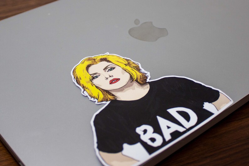 Blondie Sticker - Debbie Harry Sticker / Classic Rock Stickers / Metal ...