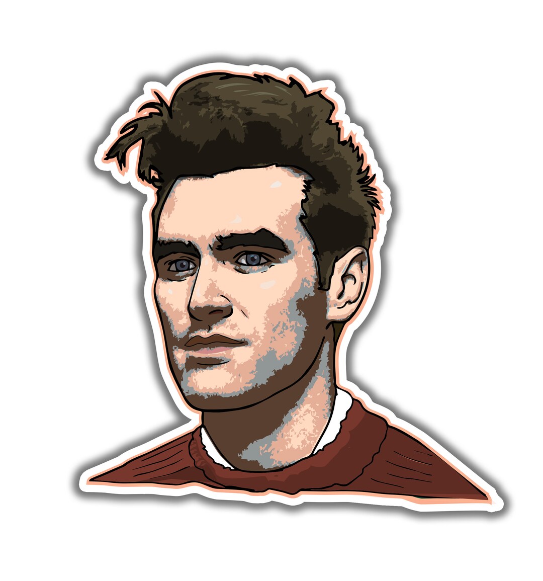 The Smiths Sticker - Morrissey Sticker / Goth Stickers / 80s Stickers ...