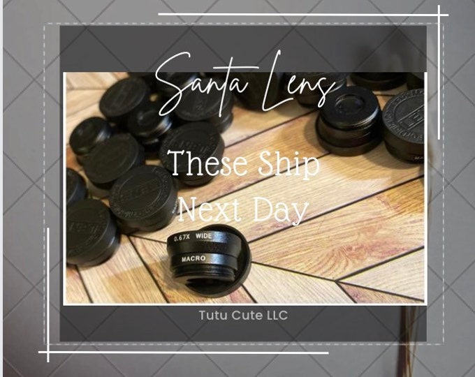 Faux Camera Lens (10 Piece Set) Camera Png- Santa Cam-lens for Crafts ...