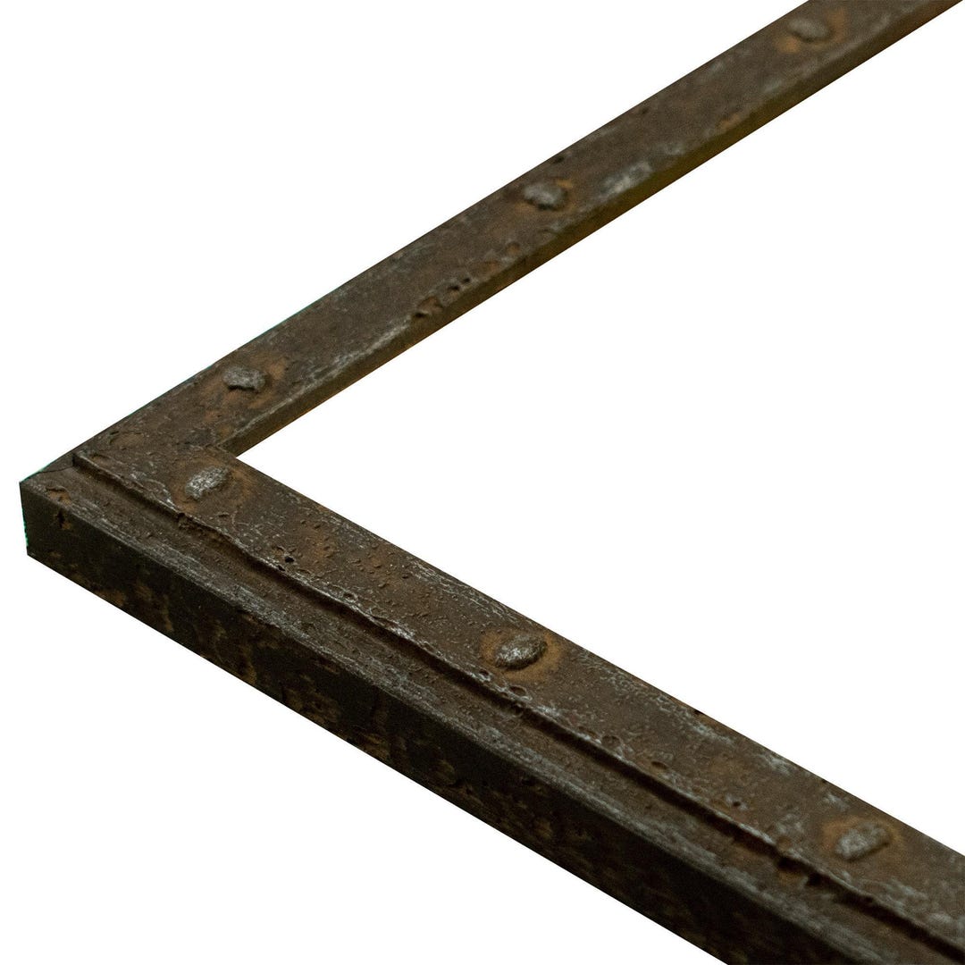 Anvil Aged Bolted (faux Steel) Steampunk 3/4" Frame 4x6,5x7,6x8,8x10 ...