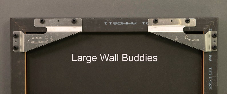 Wallbuddies Wall Buddies Wood Picture Hangers. Small up to 30 | Etsy