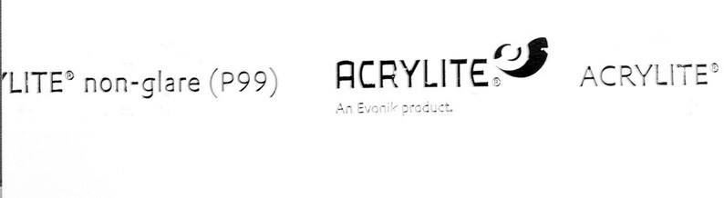 Non Glare Acrylic P99 Upgrade. Only Available With Purchase of a Same ...