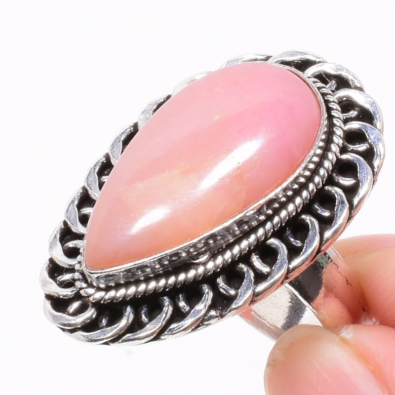 Pink Statement Ring - Etsy