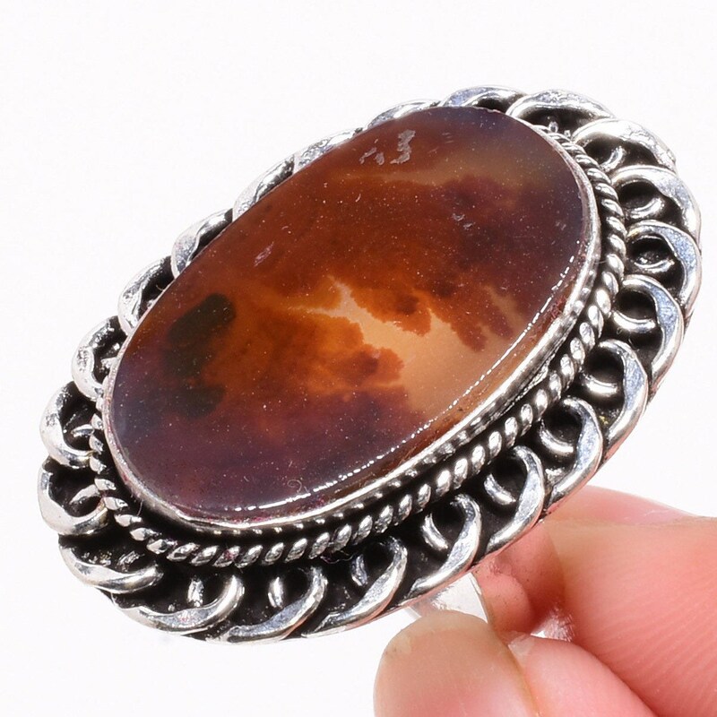 Natural Stone Ring - Etsy