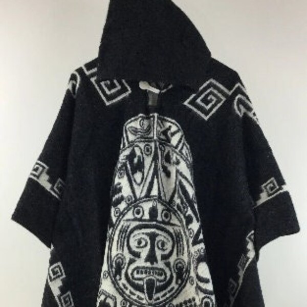 Poncho With Hood - Etsy