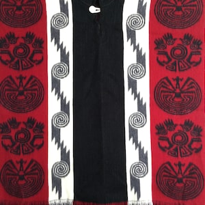 Alpaca Wool Poncho With Hood in Red | Santa Claus | Soft & Comfortable ...