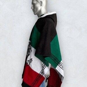 Alpaca Poncho With Hood | Soft and Comfortable Wool - Sarape, Jorongo ...