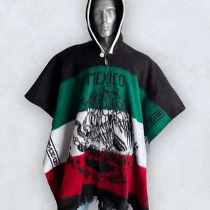 Alpaca Poncho With Hood | Soft and Comfortable Wool - Sarape, Jorongo ...