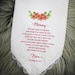 Spanish Handkerchief for Mother of the Bride-customized - Etsy