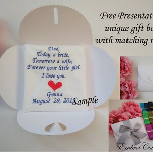 Spanish Version Wedding Handkerchief for Mom/embroidered Handkerchief ...