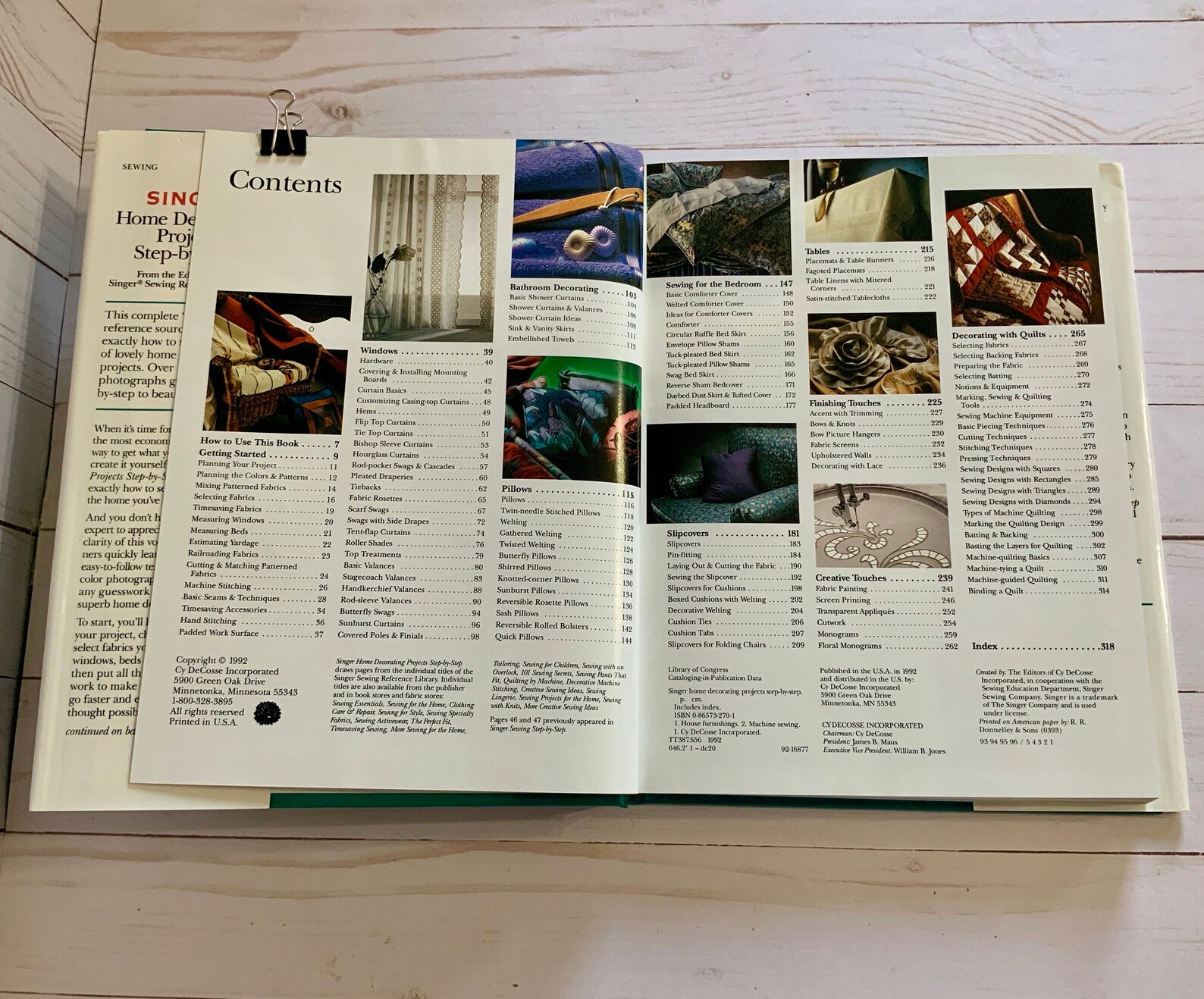 SINGER Home Decorating Projects Step by Step Hard Cover | Etsy