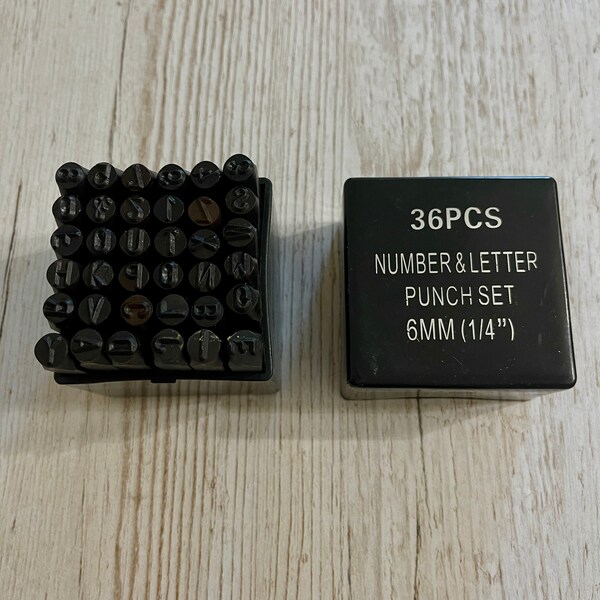 Number Punch - Etsy