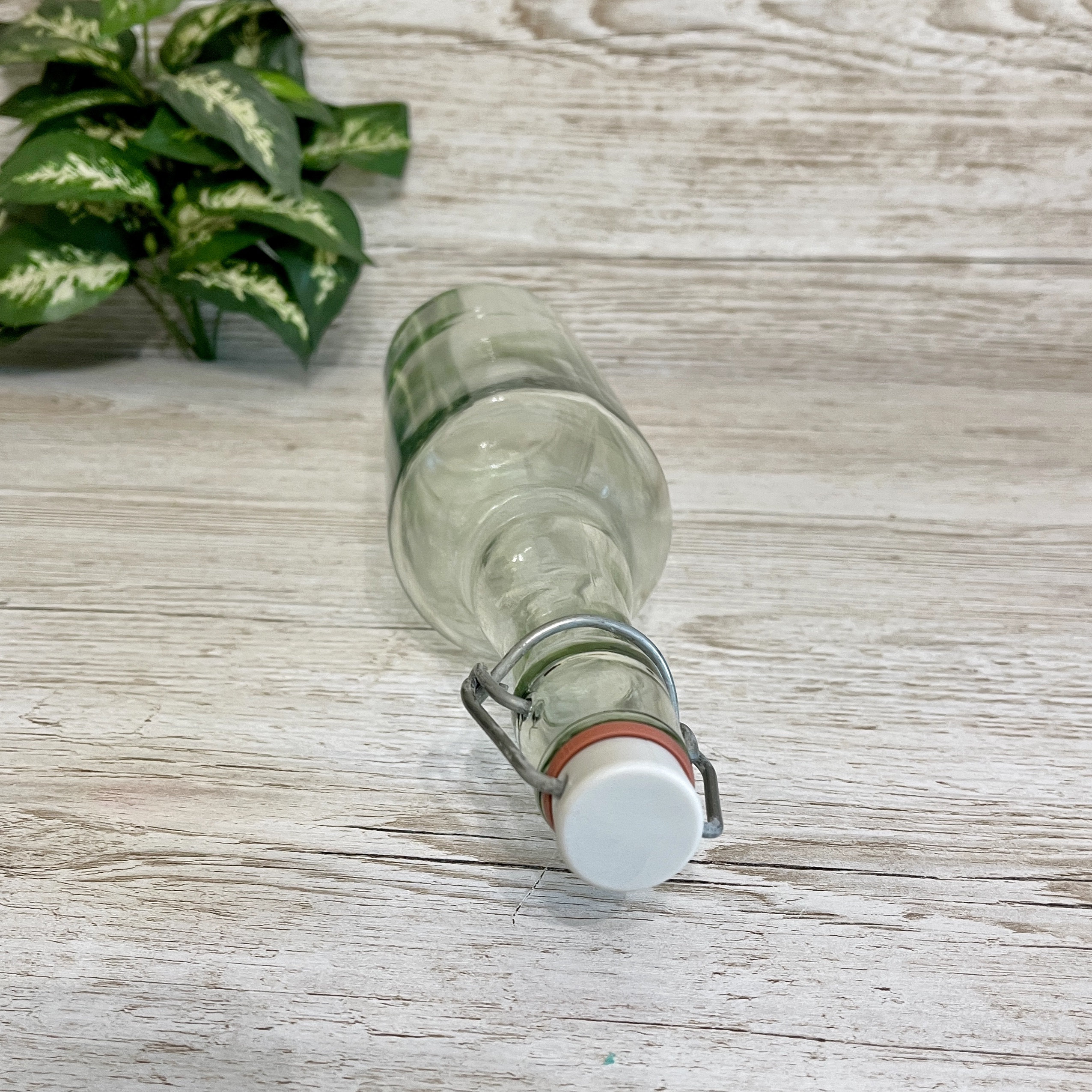 Infusing Bottles Kombucha Bottles Clear Glass Round Bale - Etsy