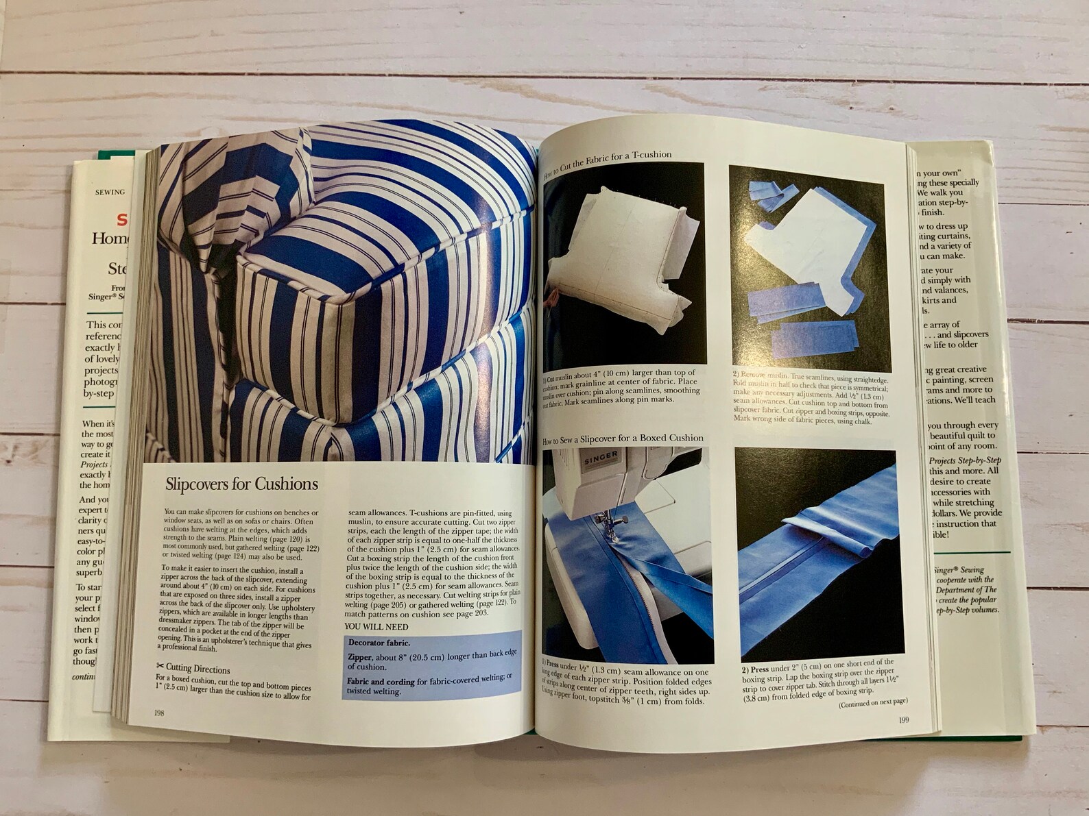 SINGER Home Decorating Projects Step by Step Hard Cover | Etsy