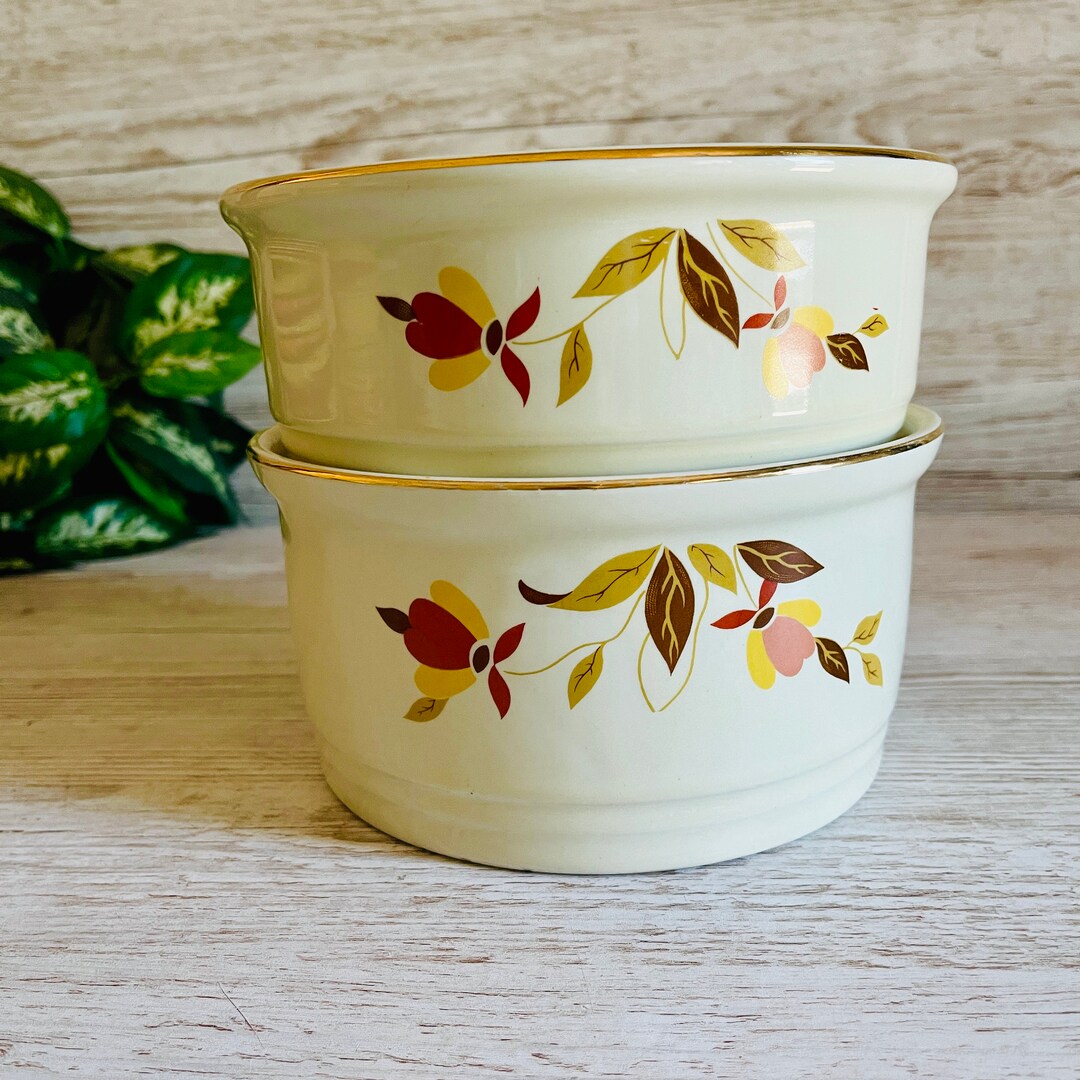 Set of 2 Hall's Superior Quality Kitchenware Jewel Tea - Etsy