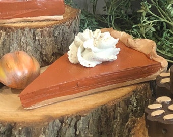 Pumpkin Pie Slice | Etsy