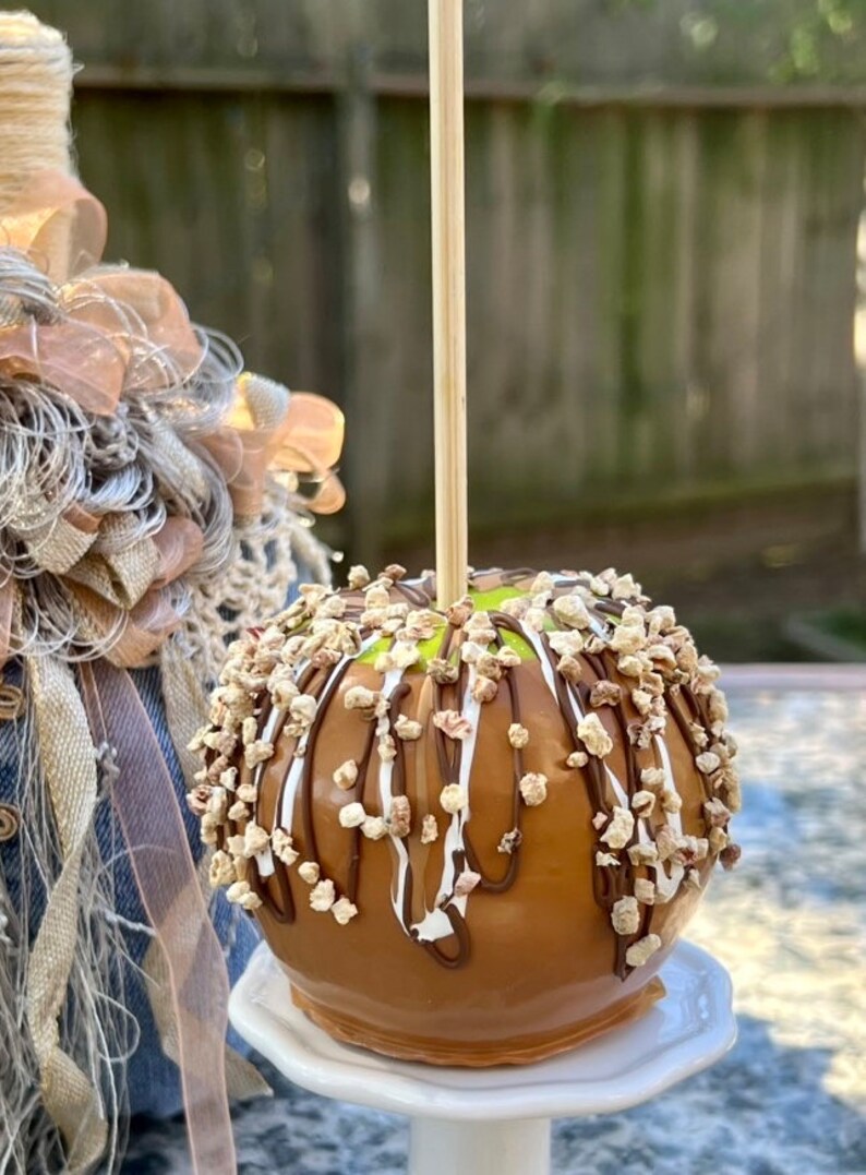 Fake Caramel Apple Gourmet Apples - Etsy