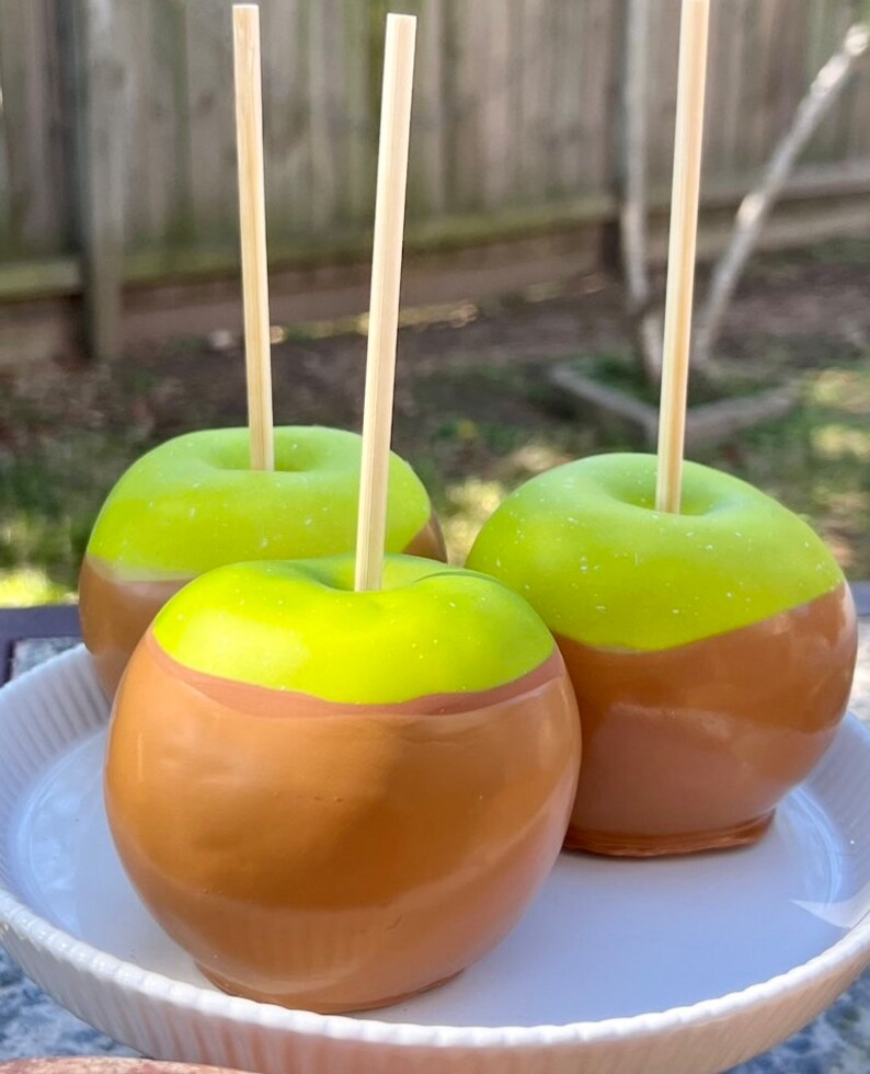 Fake Caramel Apple Gourmet Apples - Etsy