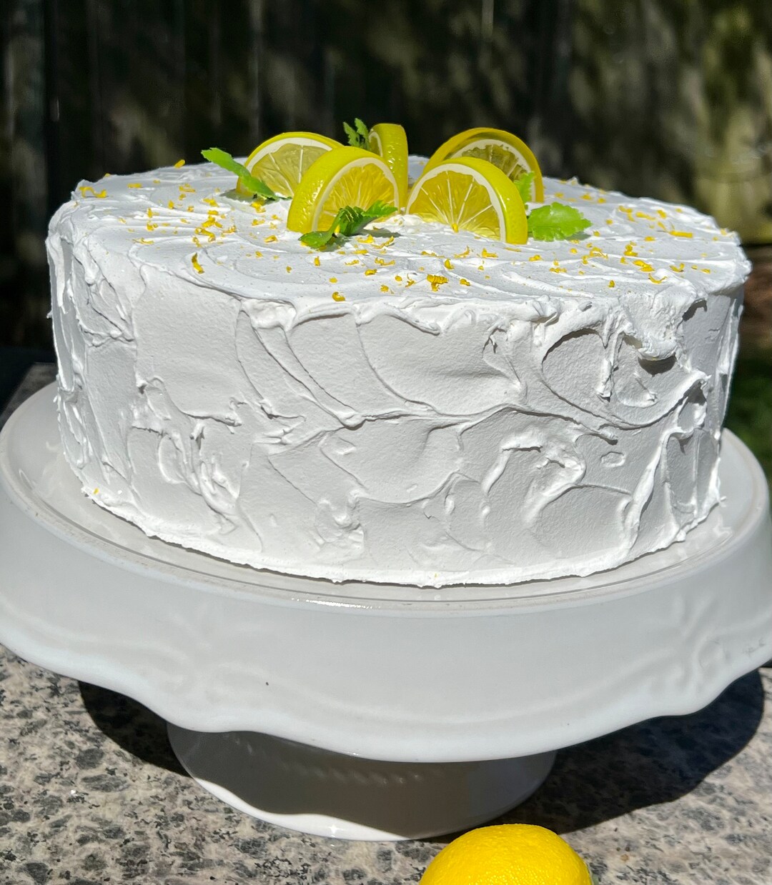 Faux Lemon Cake With Zest - Etsy