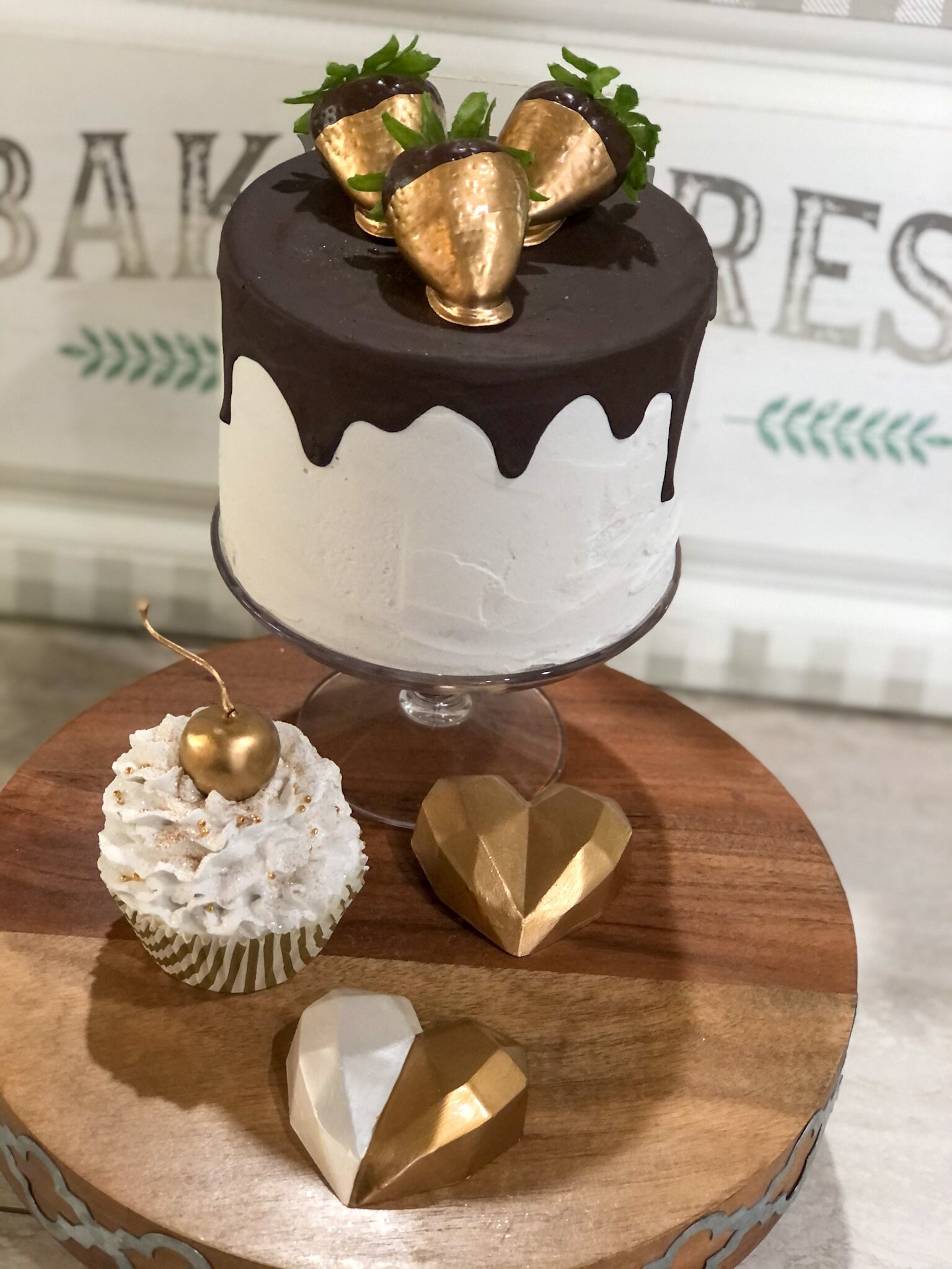 Fake Heart Cakes Faux Hearts Cakes | Etsy