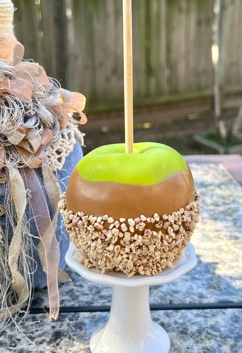 Fake Caramel Apple Gourmet Apples - Etsy