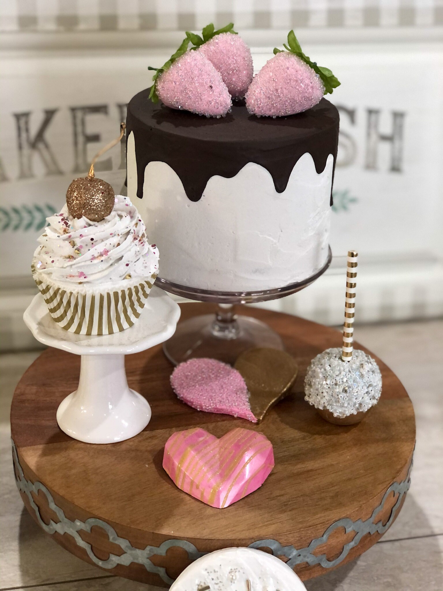 Fake Heart Cakes Faux Hearts Cakes | Etsy