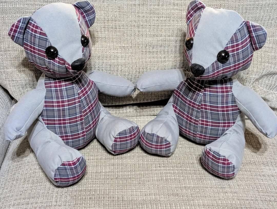 Customized 12" Memory Bear - Made to Order - Etsy