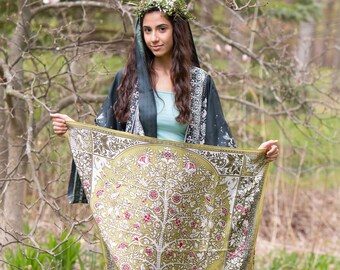 Chartreuse Scarf - Etsy