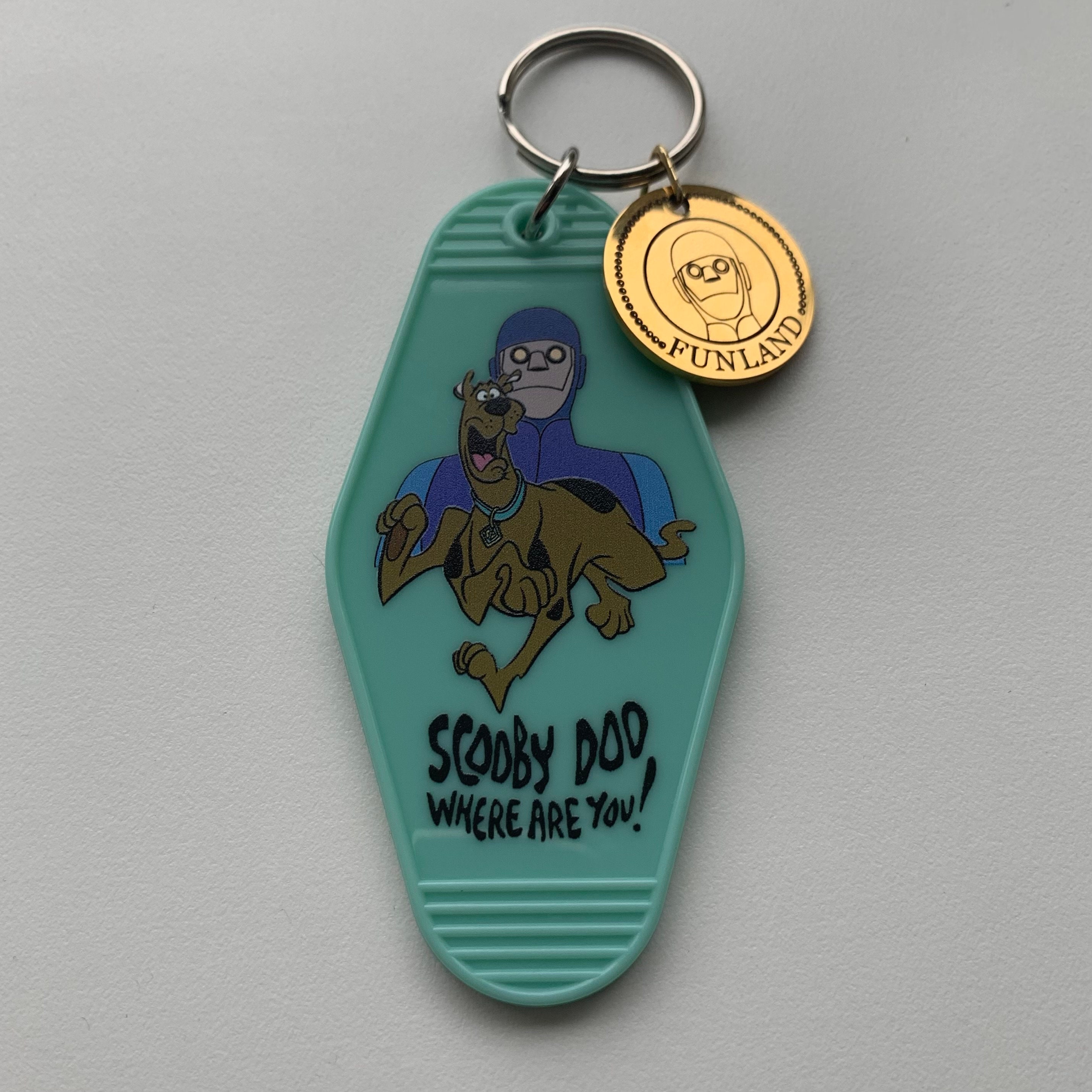 Funland Spooky Dog Amusment Park Keychain - Etsy