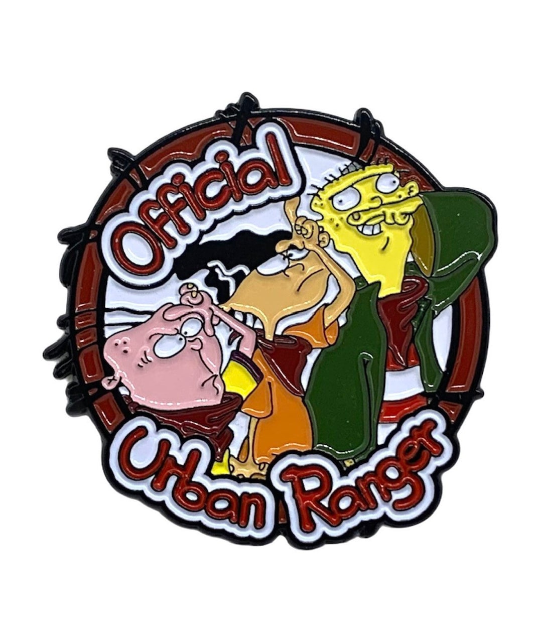 Urban Rangers Badge Pin - “eds” Version (ed Edd N Eddy) - Etsy