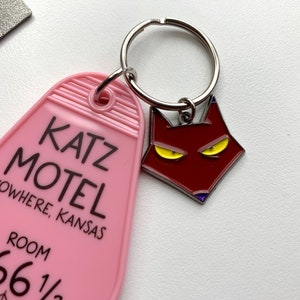 Katz Motel Keychain - Courage the Cowardly Dog - Etsy
