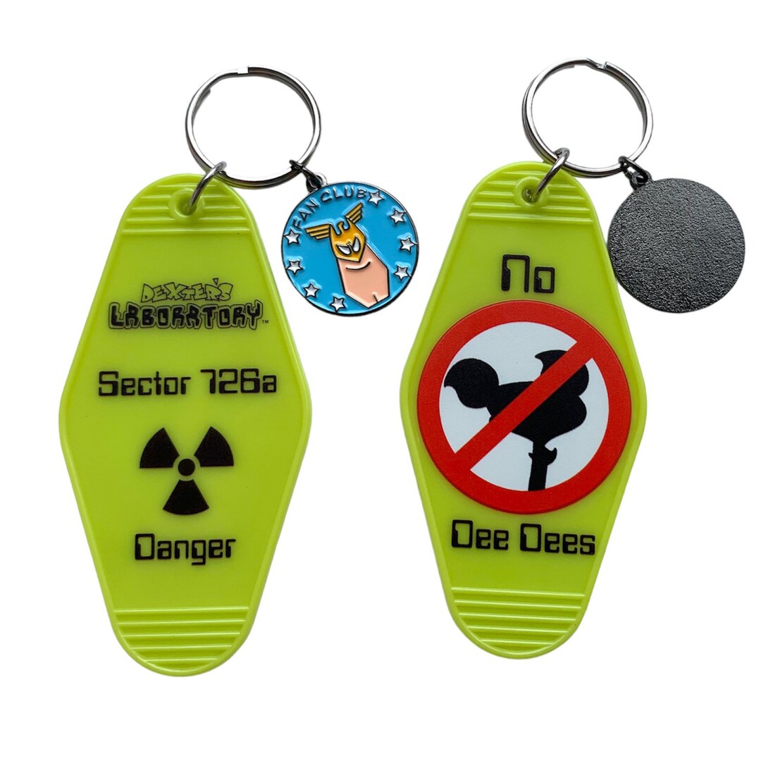 Dexter’s Laboratory Major Glory Keychain - Etsy