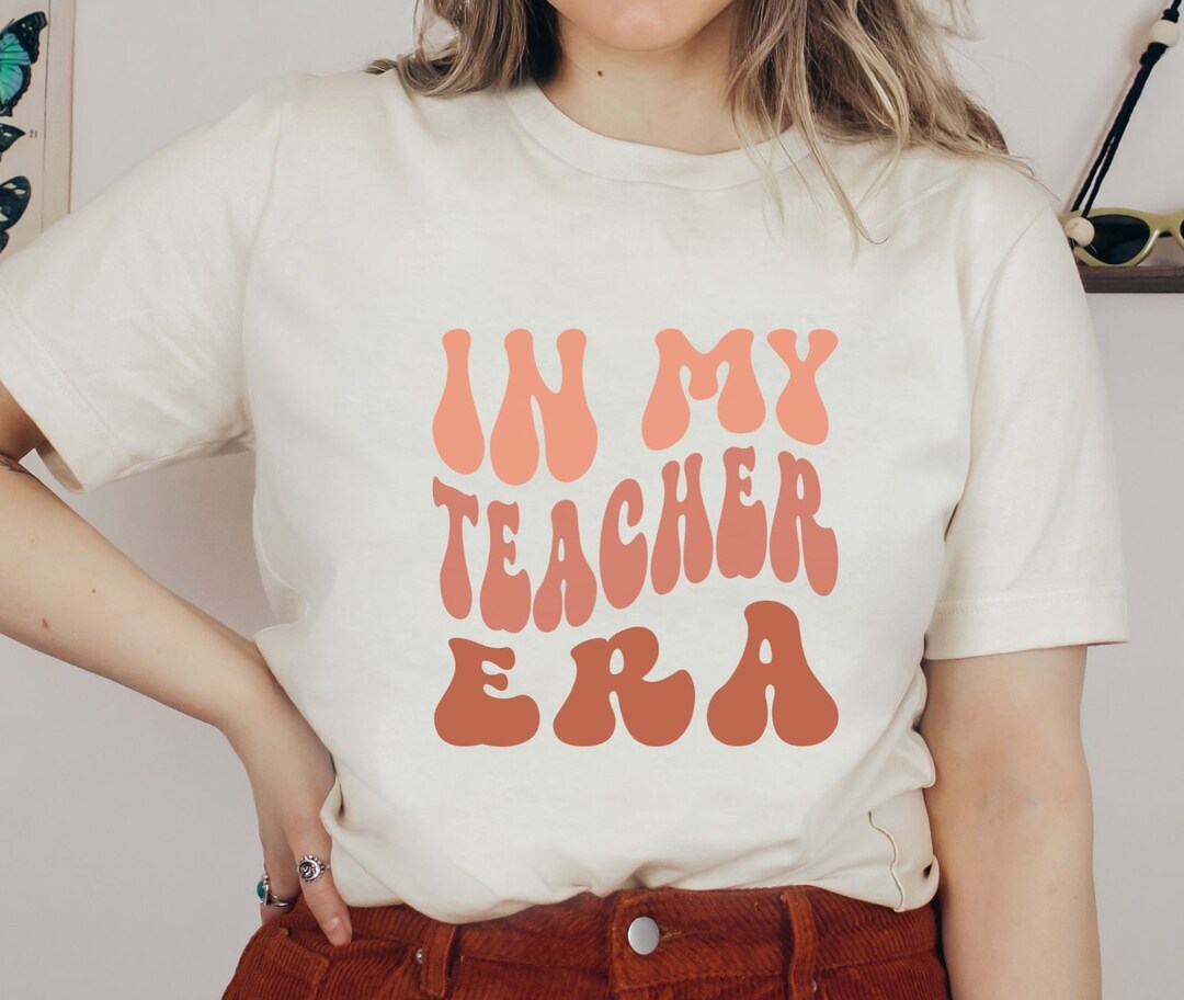 In My Teacher Era SVG PNG, Teacher Sublimation Design, Back to School ...