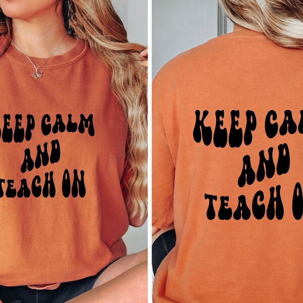 Keep Calm and Teach - Etsy