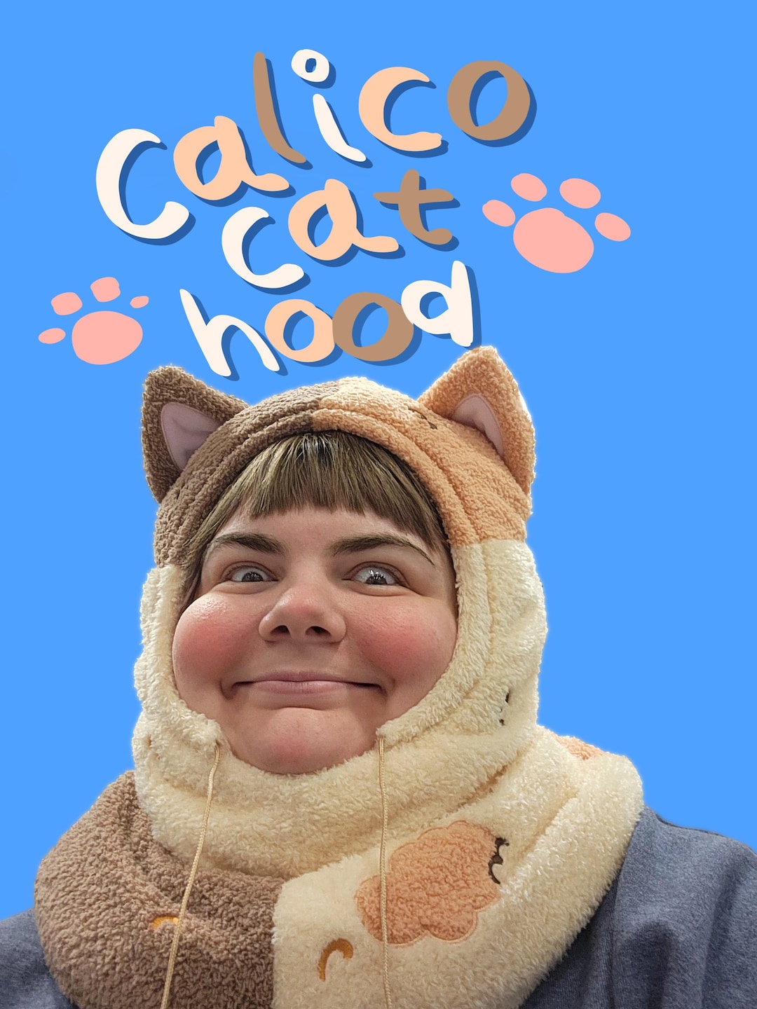 Calico Cat Hood - Etsy
