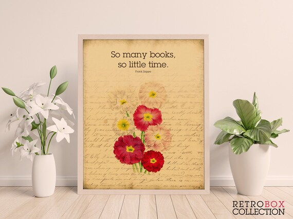 Flower Vintage Quotes Inspirational Quote On Blurred Flowers