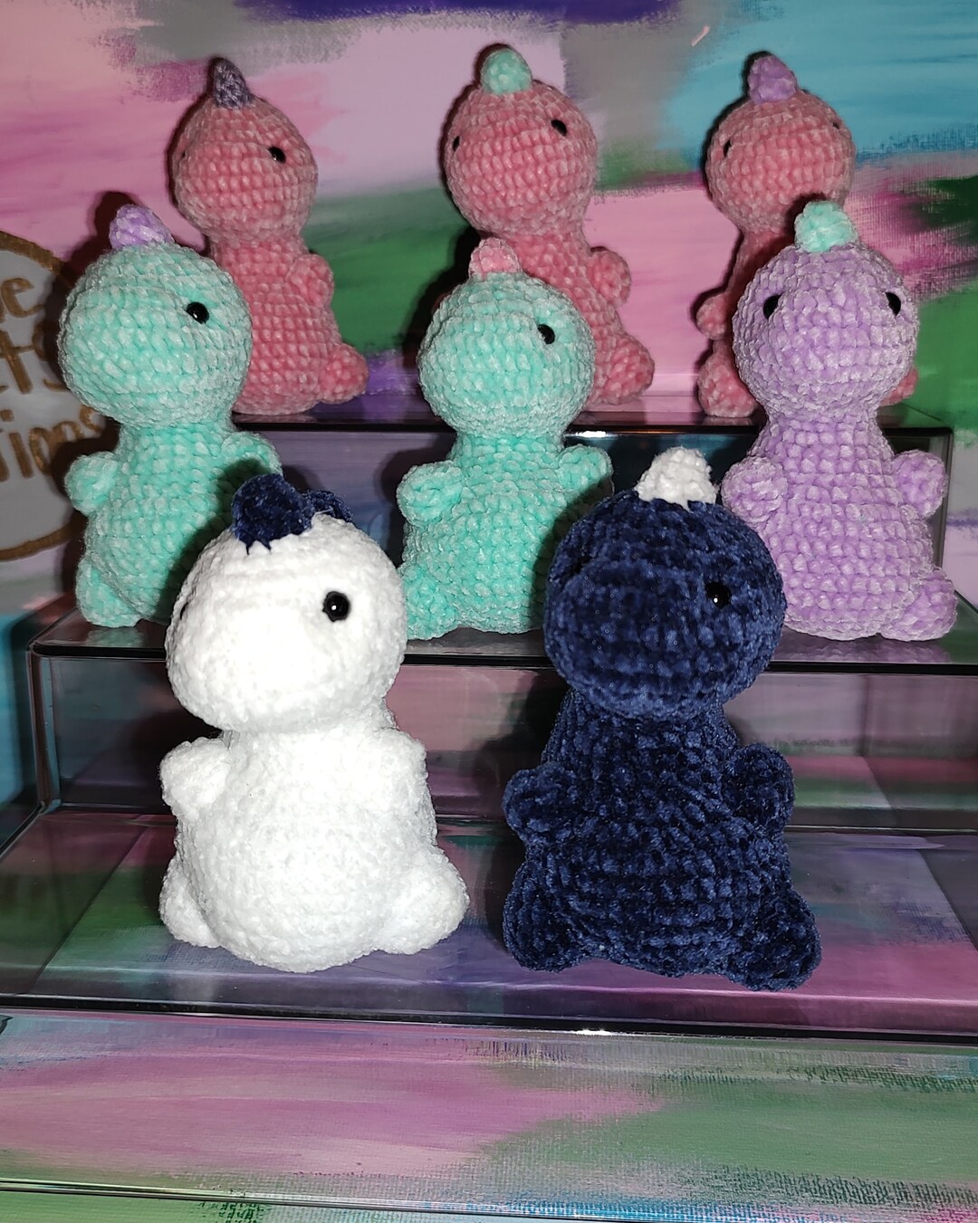 Pocket Chonky Dino Plushie - Etsy