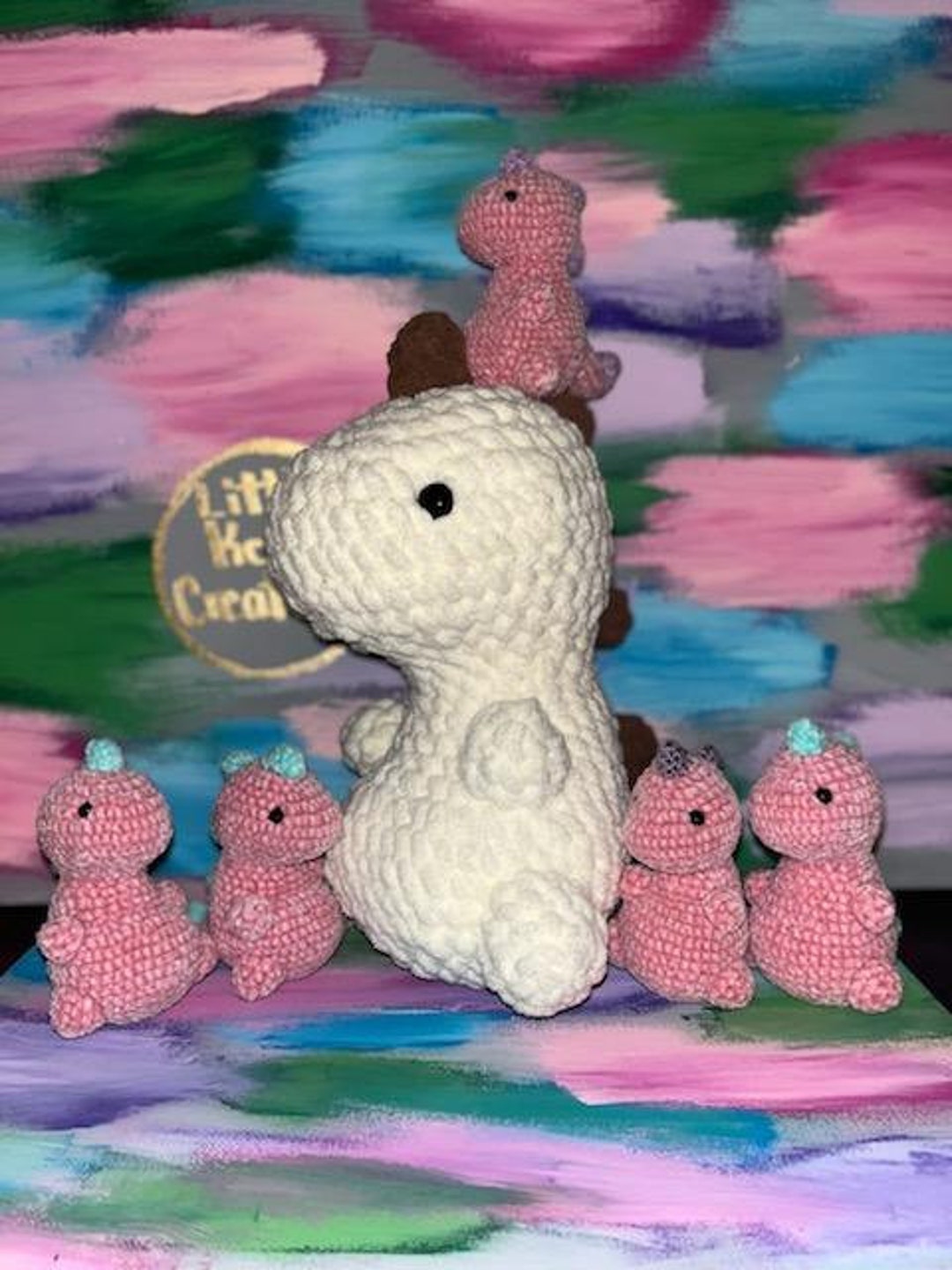 Chonky Dino Plushie - Etsy