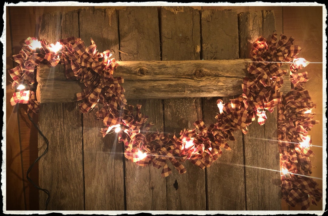 20 Light Electric Lit Garland - Etsy