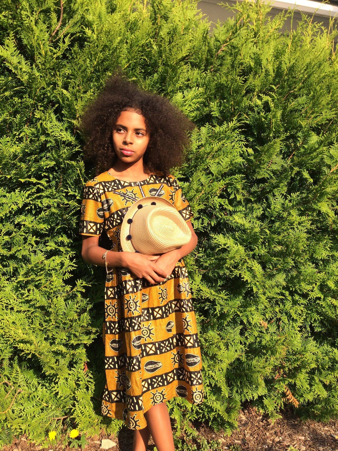 Amazing Bongolan Girls Dress. Birthday Dress, Church Dress, African ...