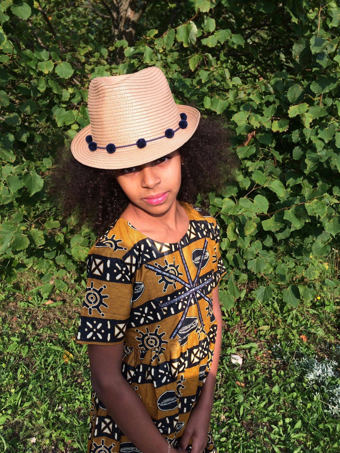 Amazing Bongolan Girls Dress. Birthday Dress, Church Dress, African ...