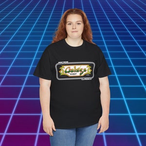 Retro Gaming T-shirt Arcade Classic Video Game Galaga - Etsy